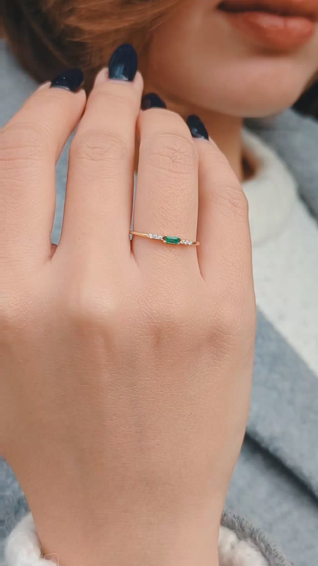 Colored Stone Diamond Rings – Siranjewelry